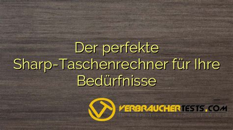 Der Perfekte Sharp Taschenrechner Für Ihre Bedürfnisse