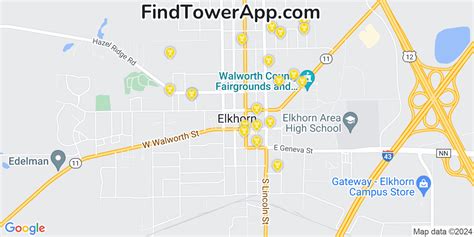 Elkhorn Verizon Cell Towers Wisconsin Findtower App