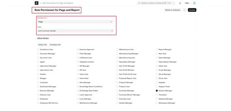 Print Format Builder Permissions Erpnext Frappe Forum