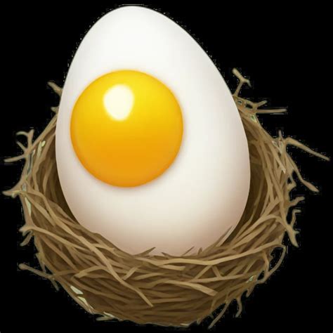 Egg In Nest Emoji Ai Emoji Generator