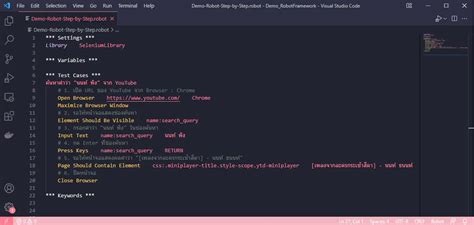🤖 ตัวอย่าง Script Robotframework Nawaporn Manyanon Medium