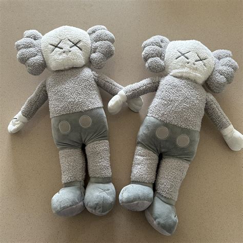 Kaws Plushies 75 Each Or 110 For Both Depop
