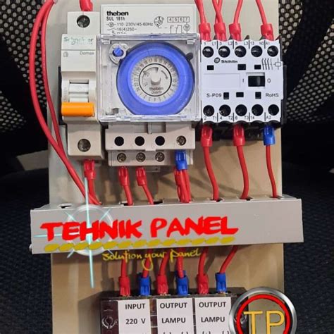 Jual Panel Lampu Otomatis 24jam Panel Penerangan Lampu Panel Timer Theben Di Seller Zeneyuka