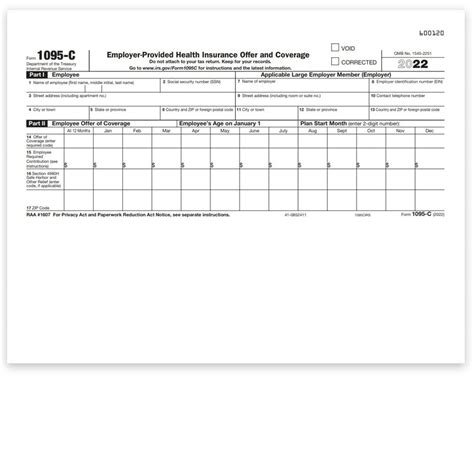 1095 C Form 2023 Printable Forms Free Online