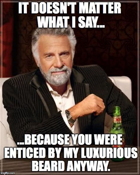 Men With Beards Sexy Meme