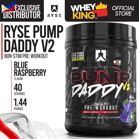Ryse Pump Daddy V2 Non Stim Pre Workout — Whey King Supplements