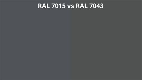Ral 7015 Vs 7043 Ral Colour Chart Uk