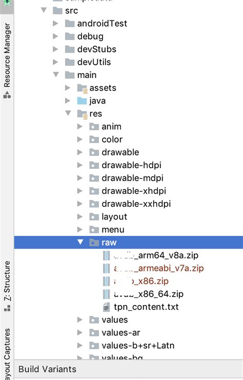 Looking For Android Resource Filter On Abi Stack Overflow