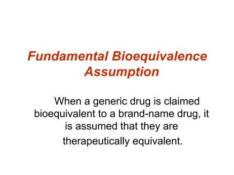 Bioavailability And Bioequivalence Ppt
