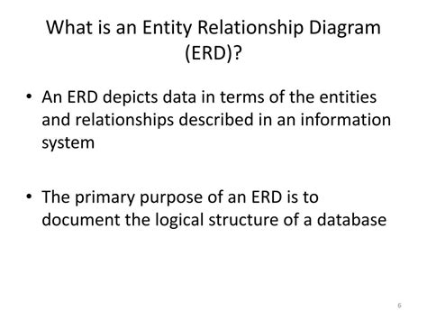 PPT Entity Relationship Diagram ERD PowerPoint Presentation Free Download ID