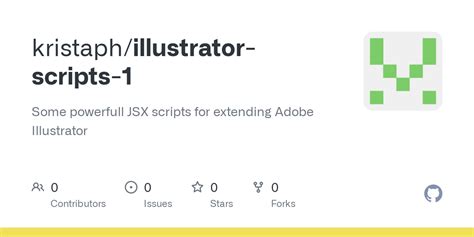 Github Kristaphillustrator Scripts 1 Some Powerfull Jsx Scripts For