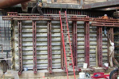 Form Tech Soldier Beam One Sided Concrete Forming Systems