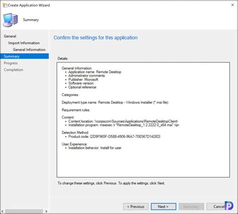 deploy remote desktop client using sccm configmgr