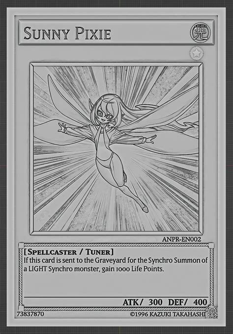 Free Other Stl Download Sunny Pixie Yu Gi Oh By Wsonuchiha3d