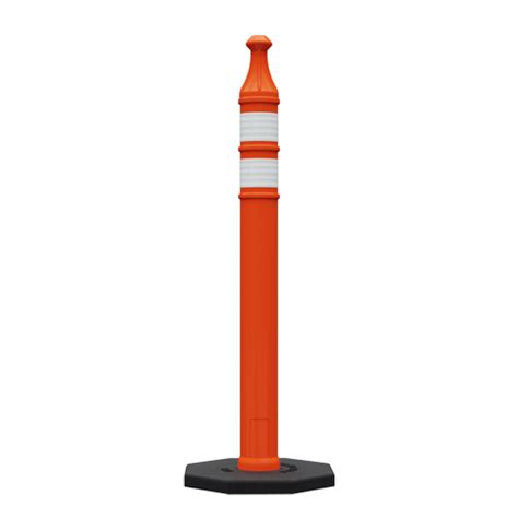 42 Knob Top Delineator Lite And Barricade