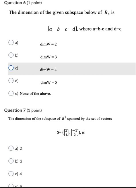 solved question 4 1 point is the set of the following