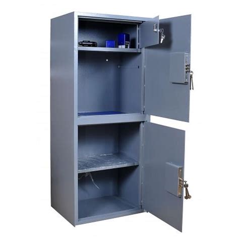 ᐉ Сейф офісний для дому СО 1200 2К для зберігання документів з 2 секціями та касовим відділенням