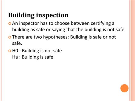 Types Of Error In Hypothesis Pptx Chemistry Science