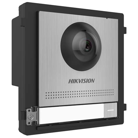 Hikvision Ip Intercom 1 Button Camera Module Stainless Steel Ds Kd8