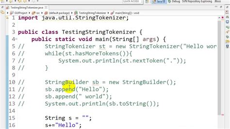 Stringtokenizer Youtube