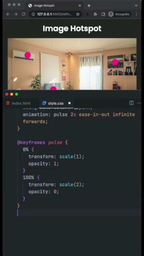 Image Hotspot In Css Youtube
