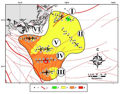 Values Of Lithochemical Modulus Fe Mnti Strakhova For Surface