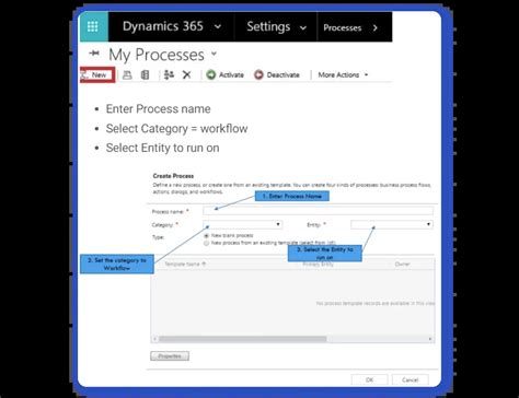 What Is It And How To Create A Workflow In Dynamics 365 Xplus S A