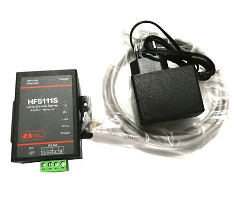 hf5111s serial server industrial serial port server rs485 to ethernet 3 sockets romote