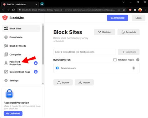 How To Block Websites With A Password
