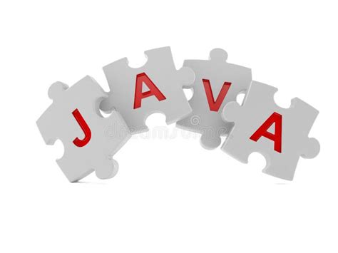 Java Jigsaw Puzzle Stock Illustration Illustration Of Matching 95786953