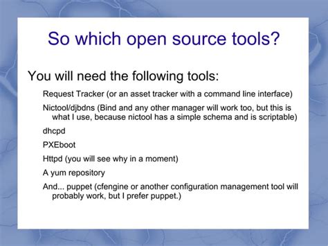 Automated Deployment Using Open Source Odp Shareware And Freeware