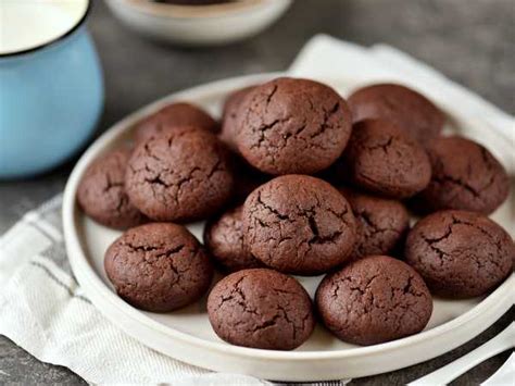 Шоколадное печенье с трещинками — рецепт с фото пошагово