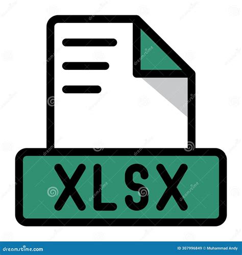 Xlsx File Icon Colorful Style Design Document Format Text File Icons Extension Type Data