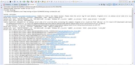 i am getting sessionnotcreatedexception in appium edureka community