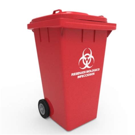 Contenedor De Basura De 240 Litros Vic 240hd Grupo Alvi