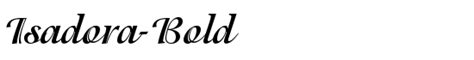 Download Isadora Bold Font Thousands Of Fonts To Download For Free