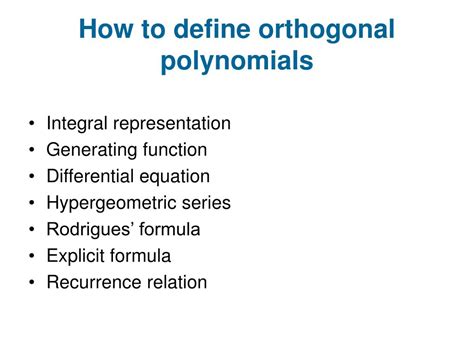 Ppt Orthogonal Moments Powerpoint Presentation Free Download Id4293322