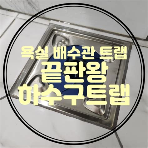 욕실 배수구 트랩 하수구 냄새 제거 방법 끝판왕 하수구트랩 네이버 블로그