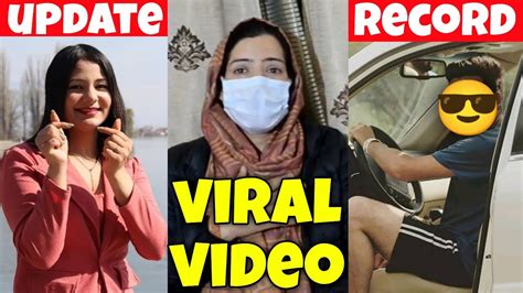 Kashmiri Girl Viral Video Kashmiri Youtuber Record Urfana Muneer Vlogs Youtube