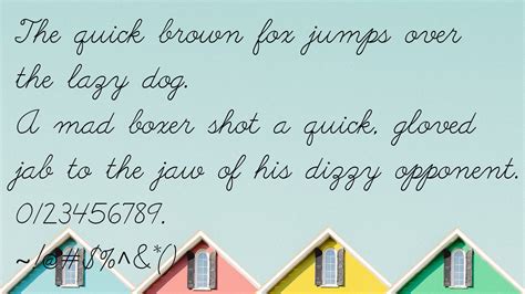 Abc Cursive Font Free Download