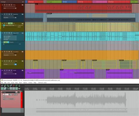 Folder Track View Waveform Reaper Reference Questions And Answers Presonus