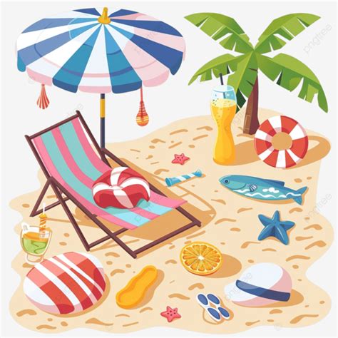 356956 Png Dibujos Material De Vectores De Estilo De Vacaciones De