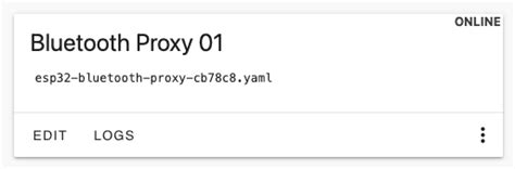 ESPHome Bluetooth Proxy Installieren Smart Home Home Assistant Blog