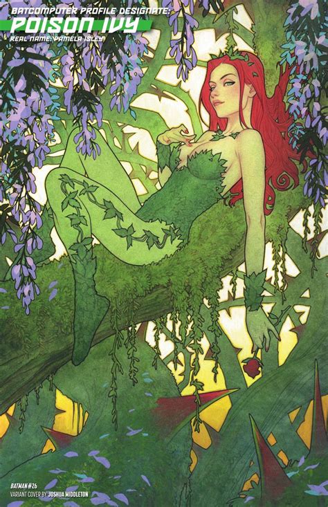Poison Ivy Poison Ivy Comic Poison Ivy Dc Comics Poison Ivy Character