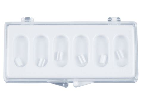 Hader Bar Female Retention Clips White Light Nylon 6