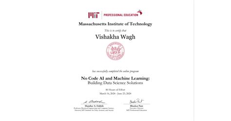 Vishakha Wagh On Linkedin No Code Ai And Machine Learning Building Data Science Solutions