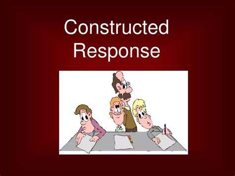 Ppt Constructed Response Powerpoint Presentation Free Download Id 4240349