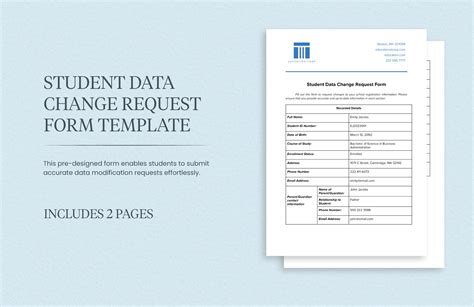 Babe Data Change Request Form Template In Word PDF Google Docs Download Template Net