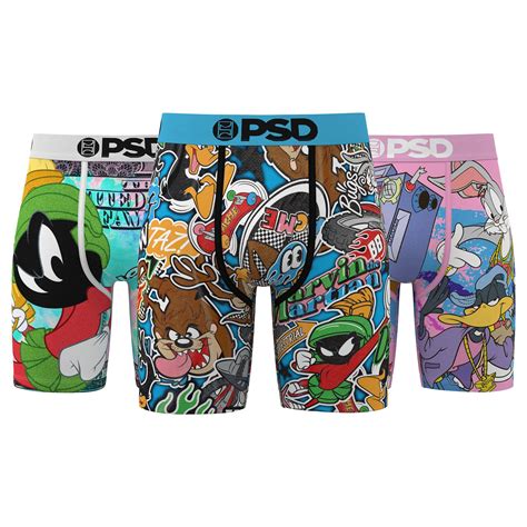 Psd Mens Light Chaos Underwear 3pk