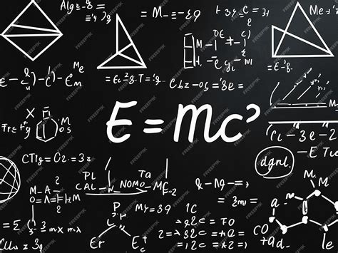Fórmulas De Ciência De álgebra Matemática Equações E Gráficos Geometria Matemática Imagem